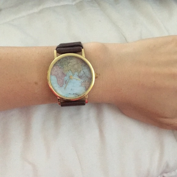 Amazon | Accessories | World Map Watch | Poshmark